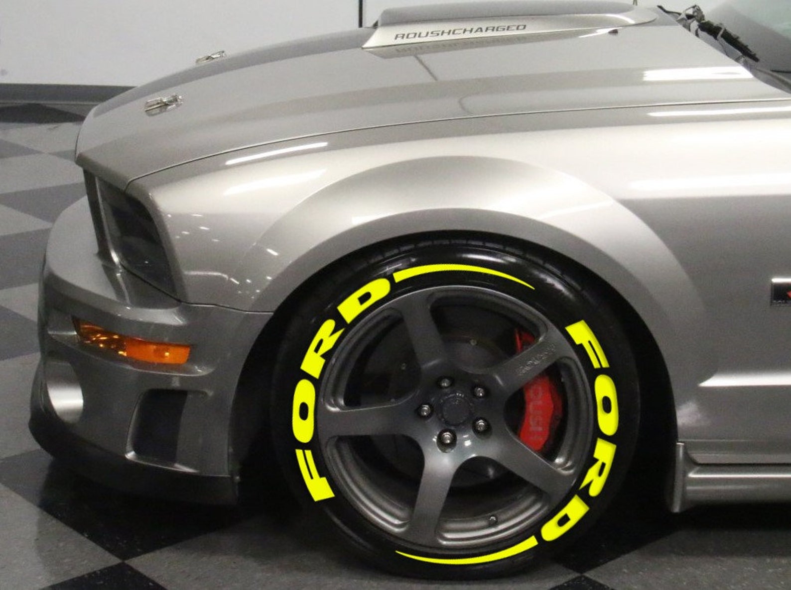 Tire Lettering FORD Mustang Shelby Permanent Raised Tire - Etsy