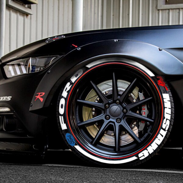 Ford Mustang Tire Lettering - Etsy