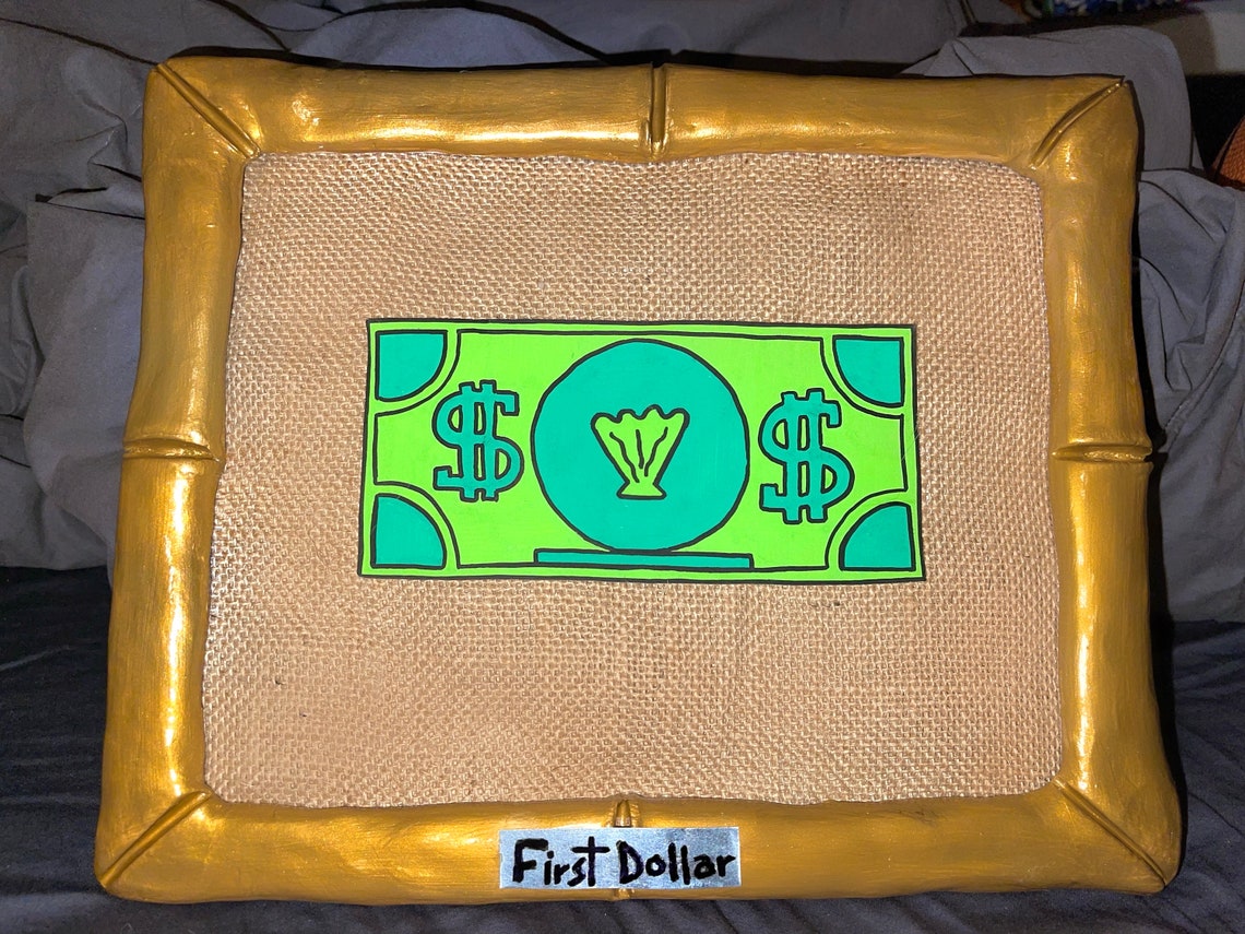 Mr Krabs First Dollar - Spongebob - Etsy