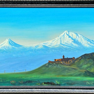 Sunrise in Armenia Near Mt. Ararat, Masis, Khor Virab. - Etsy