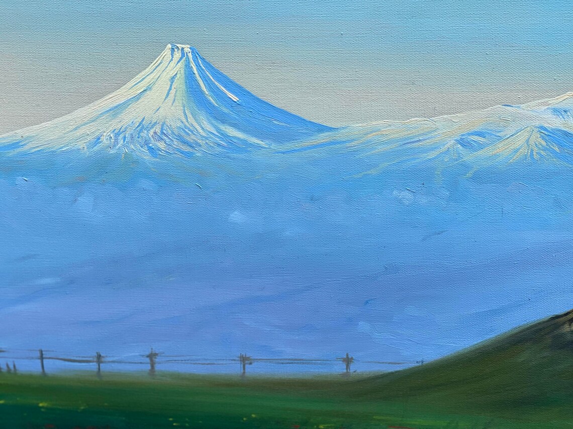 Sunrise in Armenia Near Mt. Ararat, Masis, Khor Virab. - Etsy