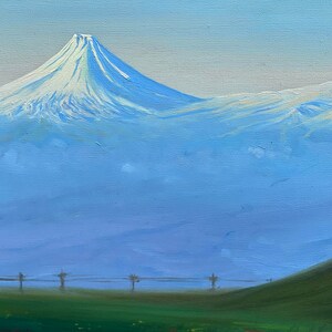 Sunrise in Armenia Near Mt. Ararat, Masis, Khor Virab. - Etsy