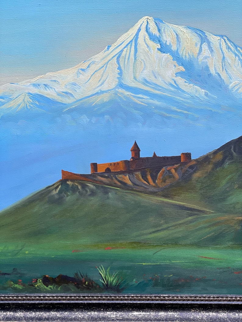 Sunrise in Armenia Near Mt. Ararat, Masis, Khor Virab. - Etsy