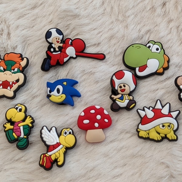 Toad Mario Shoes - Etsy