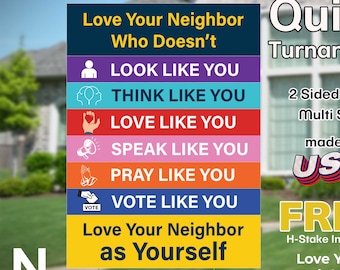 Your Neighbor Sign - Etsy