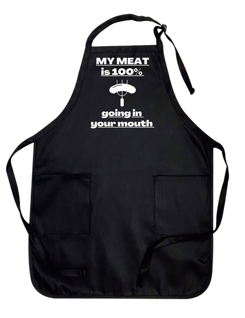 Personalized Funny Cooking Apron for Men, BBQ Chef Apron Gift Boyfriend ...