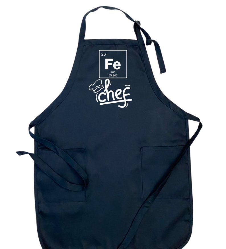 Kitchen Apron for Chemistry Nerd Inspired Gift Idea, College Graduation ...