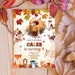 Autumn Party Animal Birthday Invitation Autumn Birthday Invitation ...