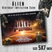 Alien Vs. Predator Birthday Invitation Card Design, for Kids, Digital ...