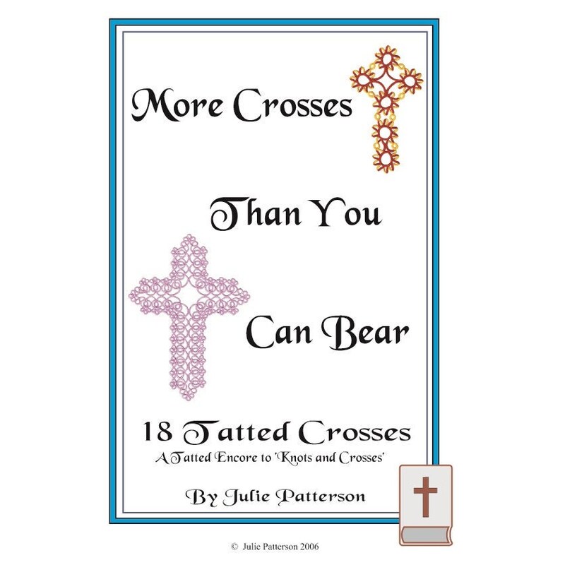 Tatted Cross Books - Etsy