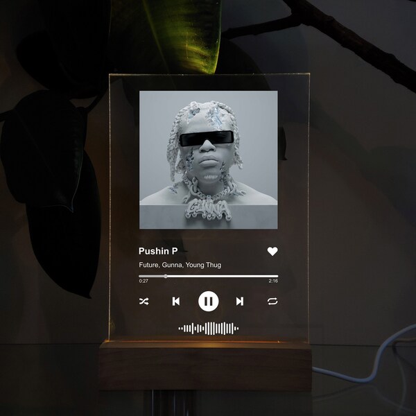 Custom Glass Album Cover - Etsy