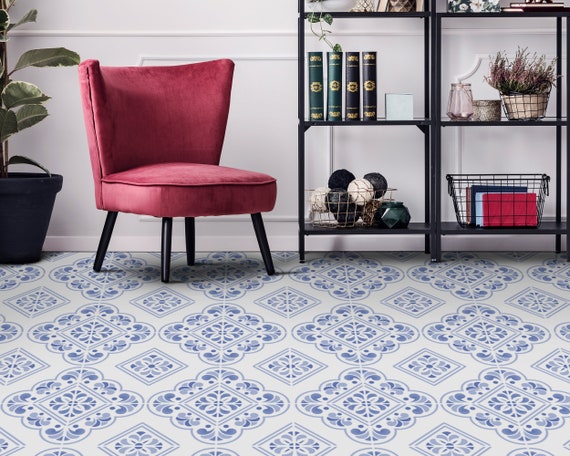 White Mosaic Vinyl Flooring – Flooring Ideas