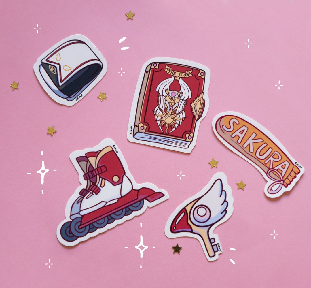 Sakura Uniform Cute Stickers - Etsy