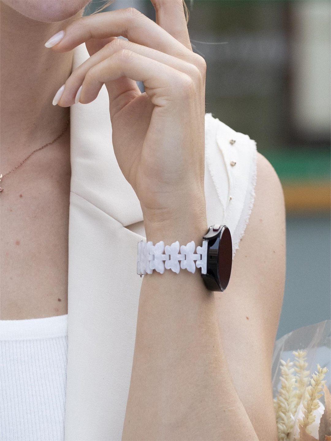 Butterfly Resin Bands for Samsung Galaxy Watch 6/5/watch 4 - Etsy