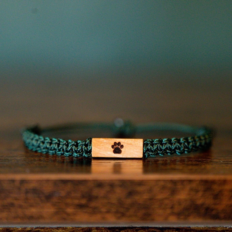 Pet Memorial Wood Charm - Etsy