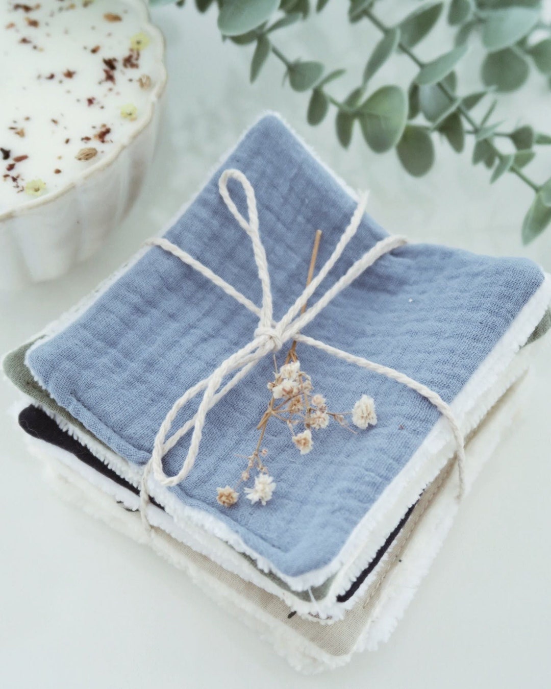 Lot of 7 Cleansing Wipes / Cotton Baby Wipes / Makeup Removing Pads ...