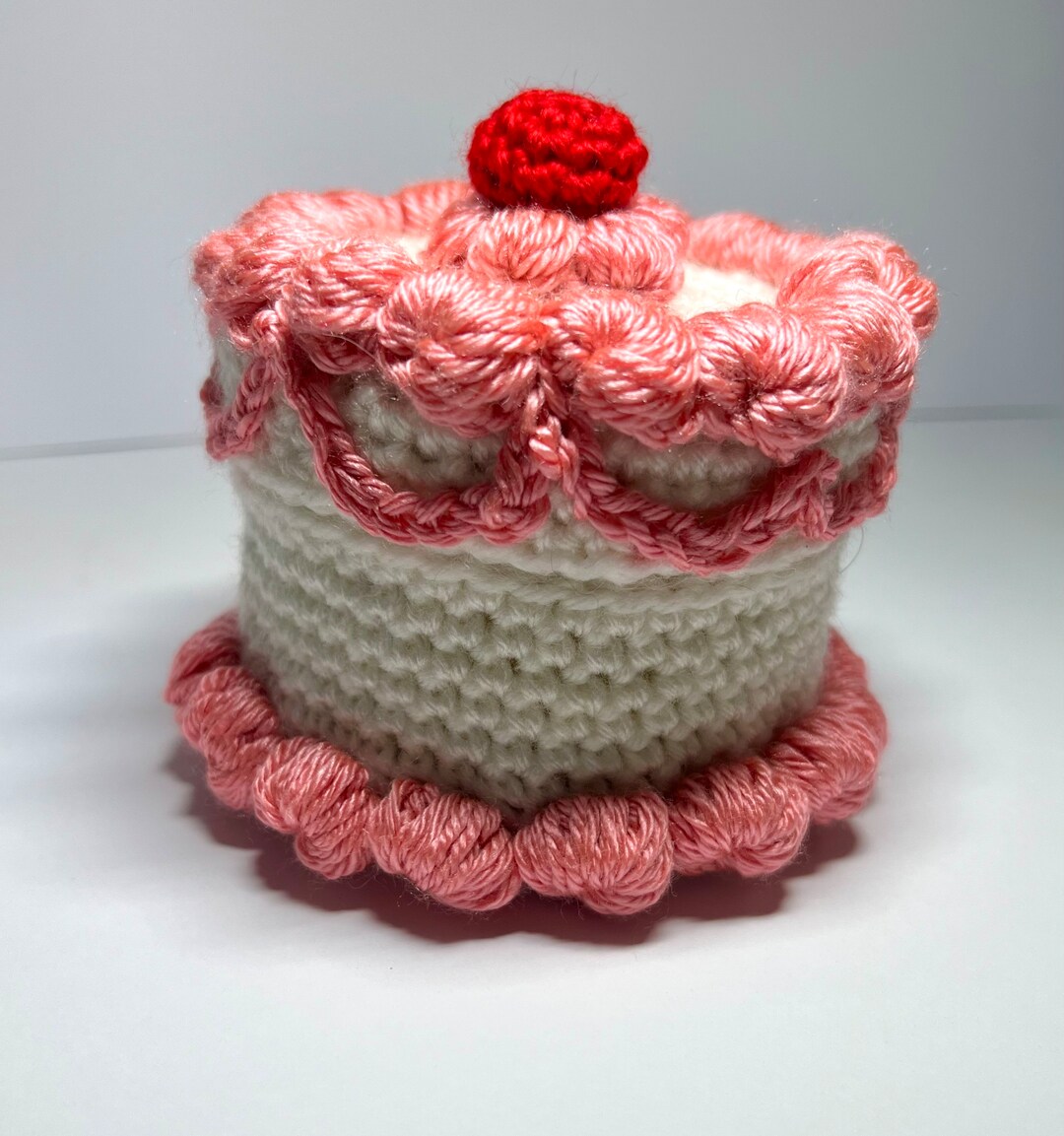Mini Crochet Birthday Storage Box - Etsy