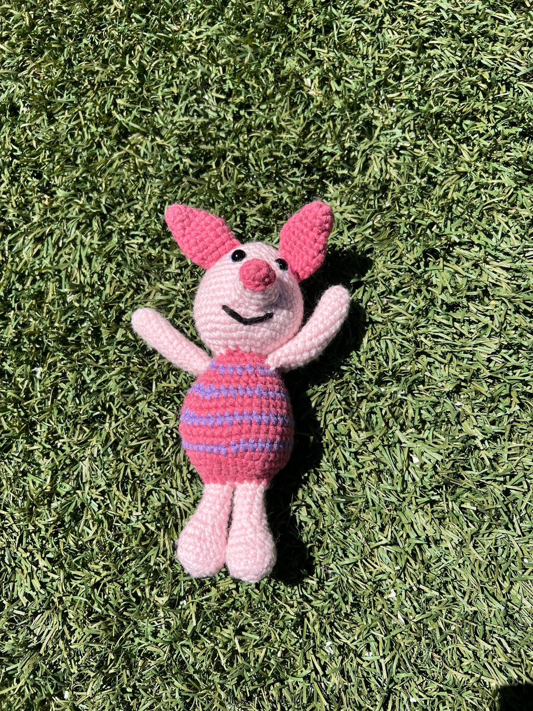 Piglet, Crochet Pig, Amigurumi Plushie, Disney Plush - Etsy