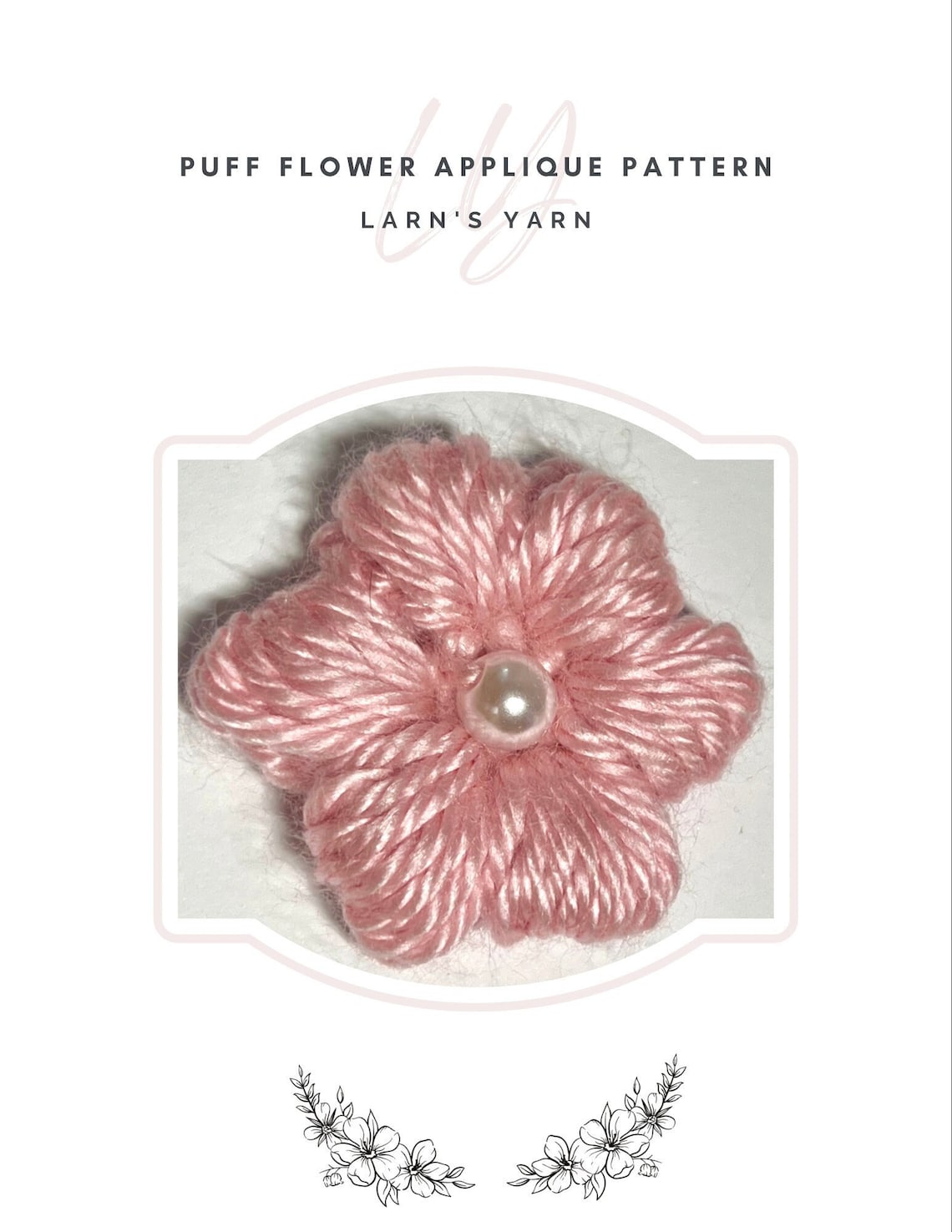 Crochet Puff Flower Pattern - Etsy