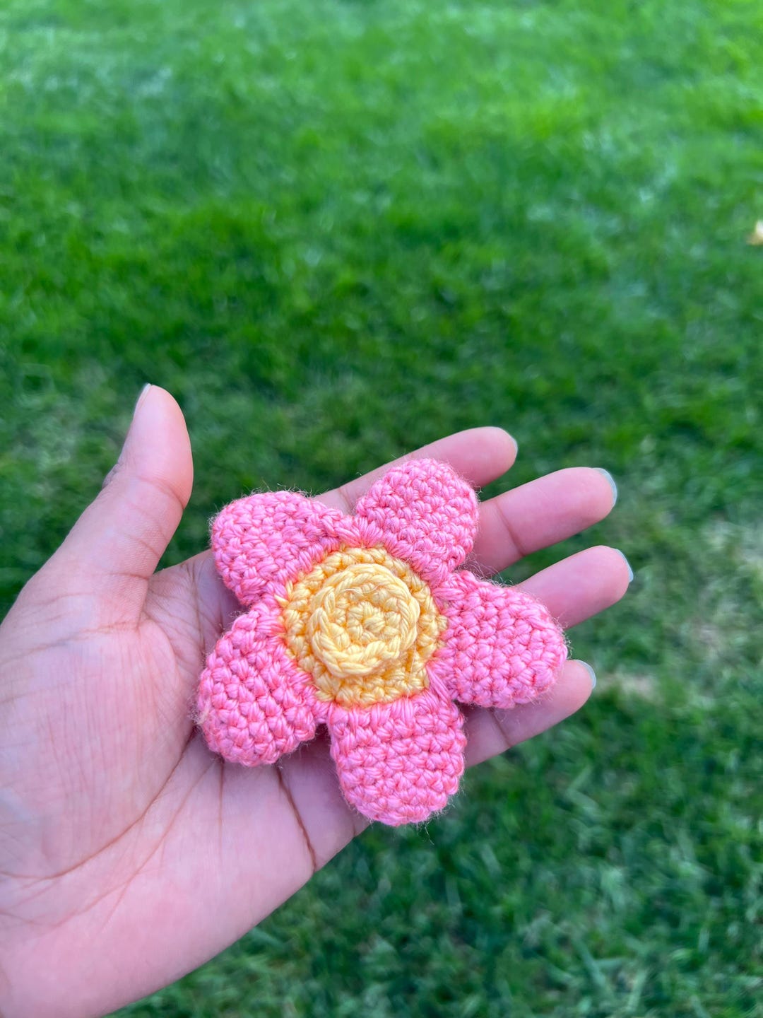 Crochet Fidget Spinner Flower Pattern | Handheld Fidget Spinner Pattern ...