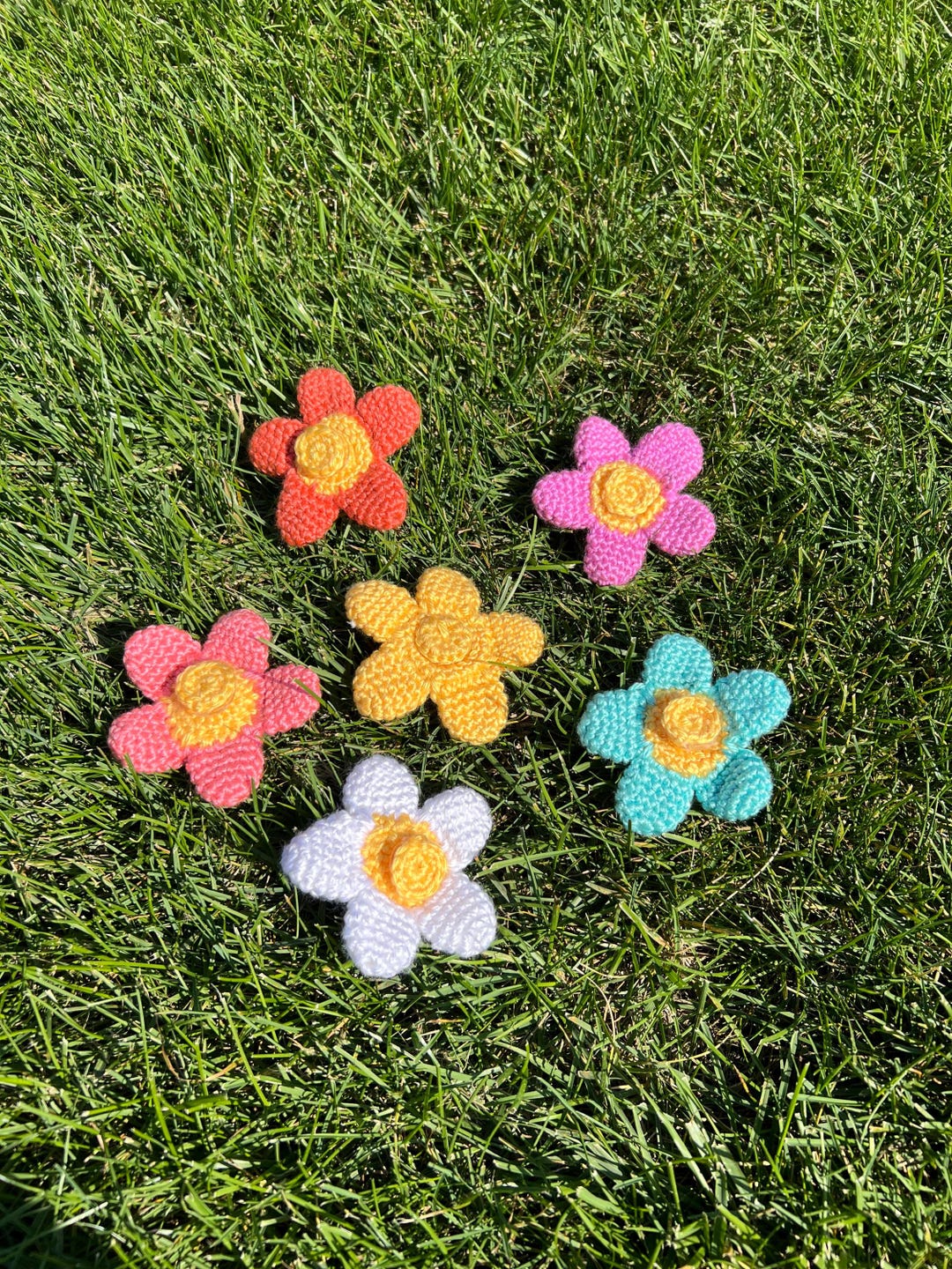 Crochet Fidget Flower Spinner - Etsy