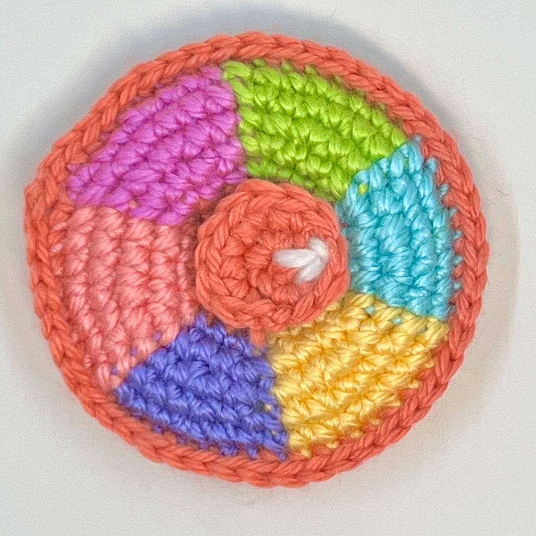 Decision Maker Disk Spinner Pattern | Crochet Fidget Spinner Pattern ...