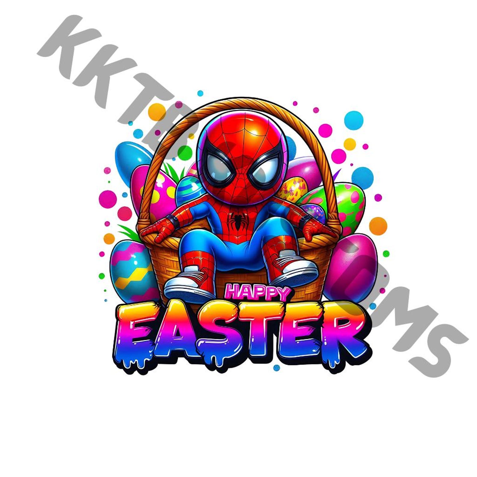 PNG Easter Super Hero Design, 5 Pack Easter DIGITAL Design, Digital ...