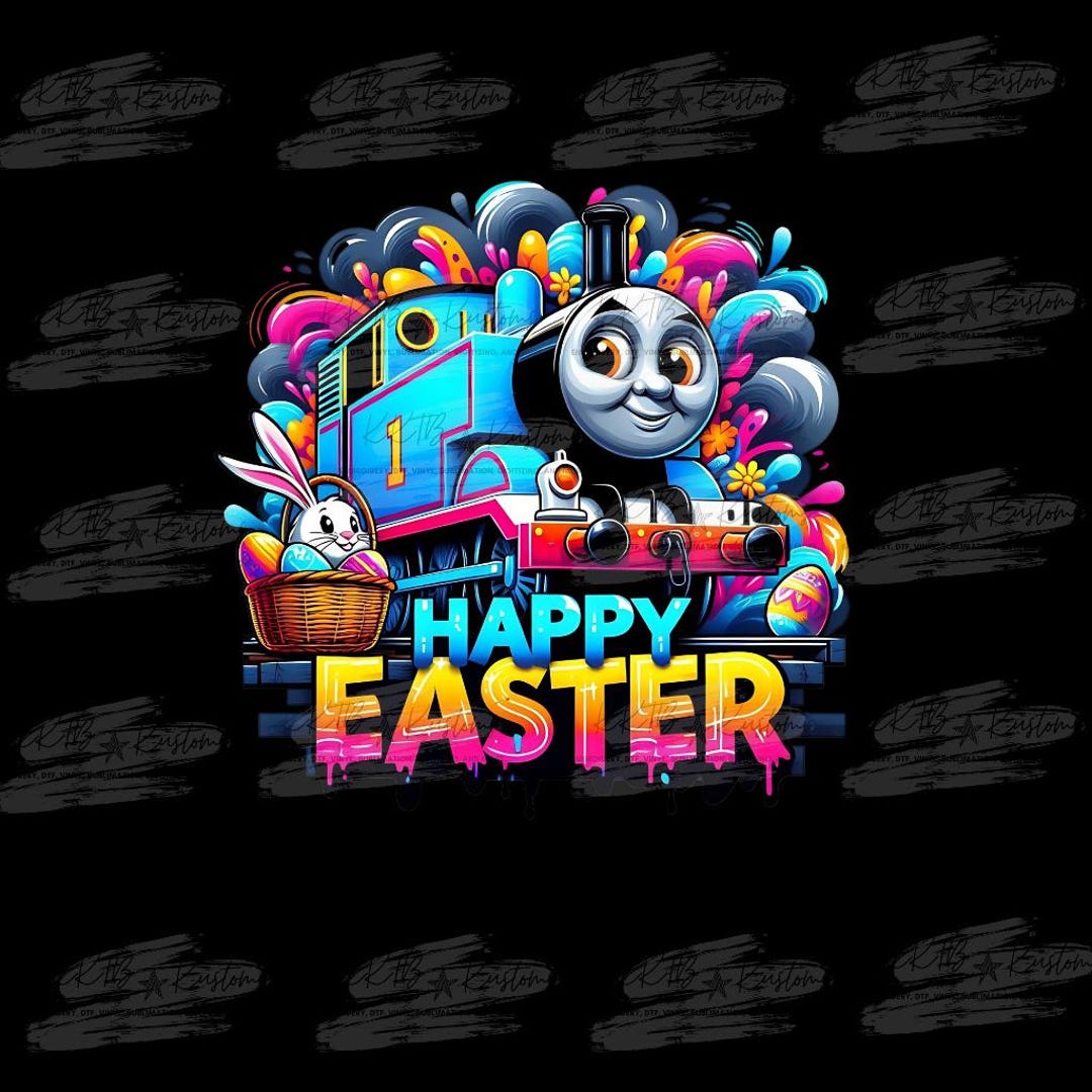 PNG Easter Thomas the Train Design, Thomas the Train Png, Thomas the ...