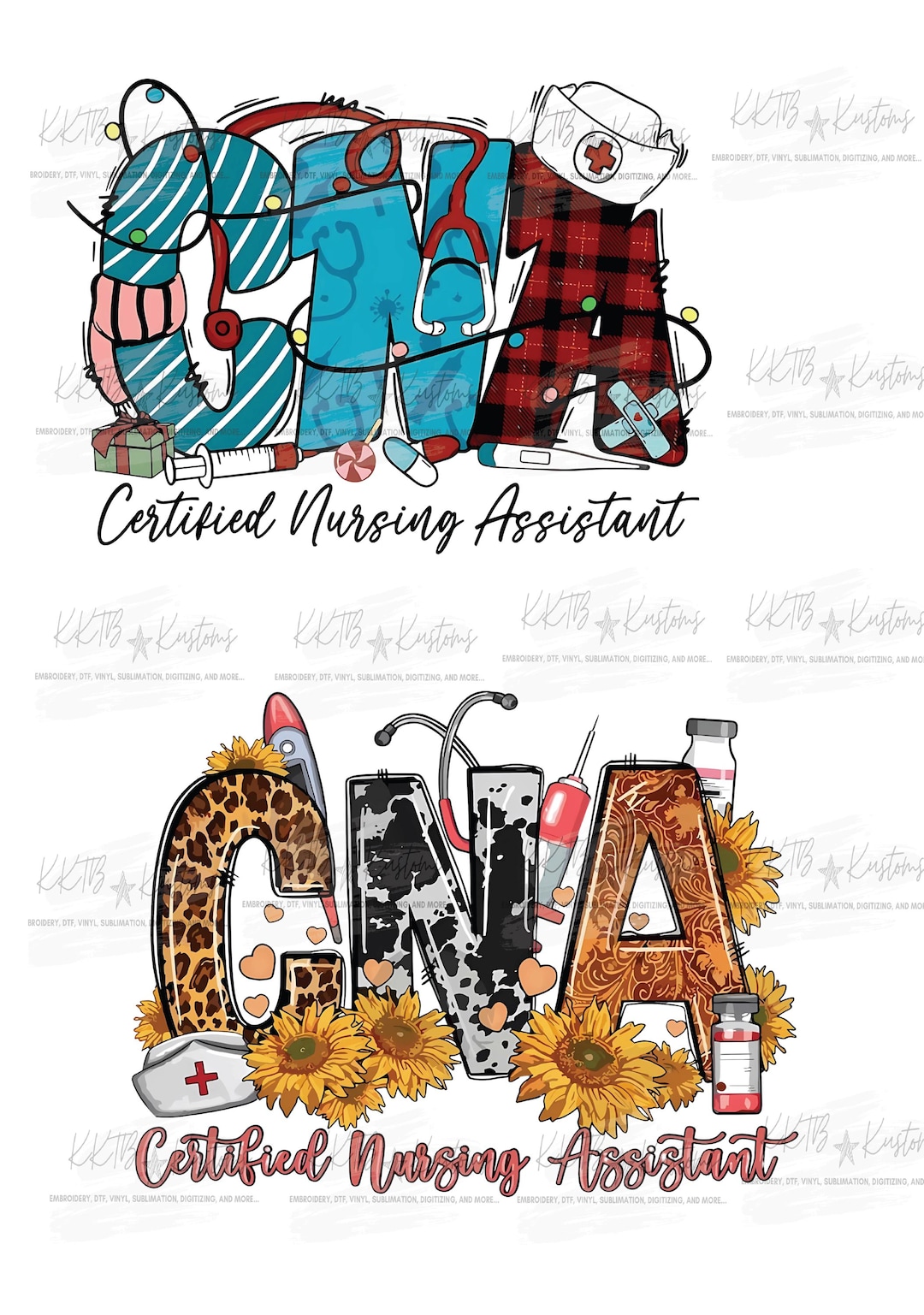 PNG CNA Design, Nurse Digital Design, Cna Appreciation Designs, 2 Pack ...