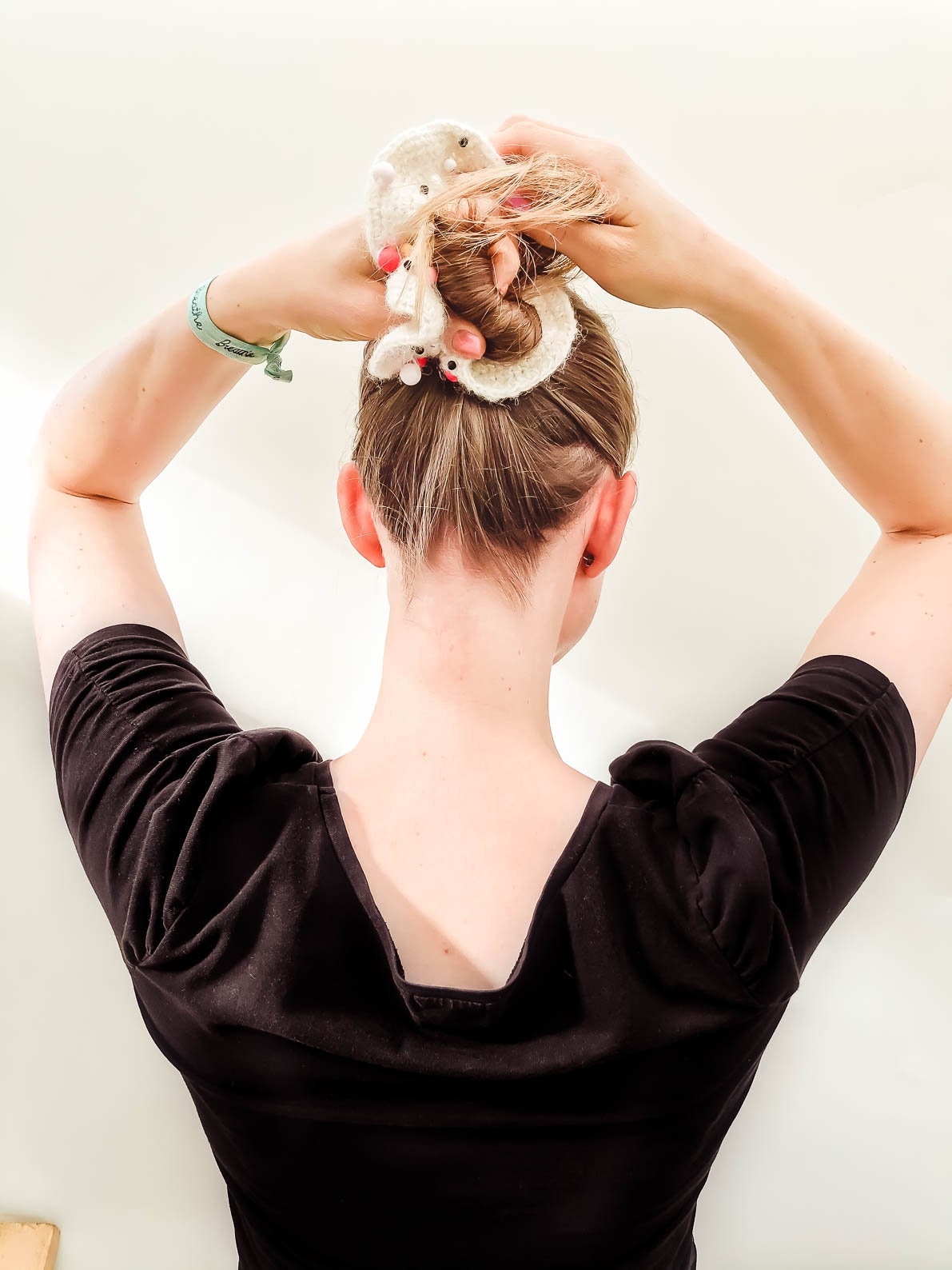 Crochet Pattern / Crochet Scrunchie With Beads / Easy - Etsy