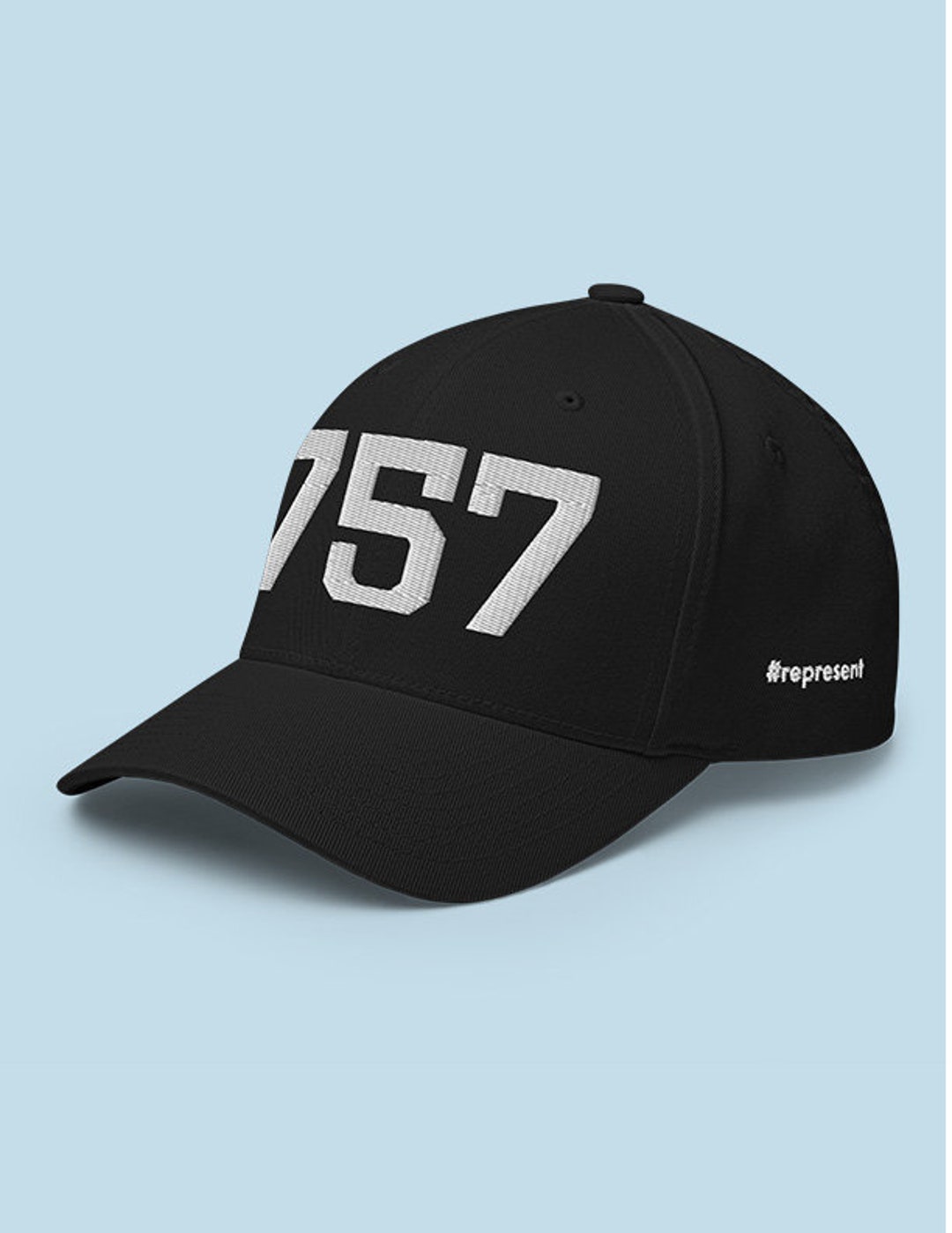 REPRESENT 757 Area Code Flex Cap - Etsy