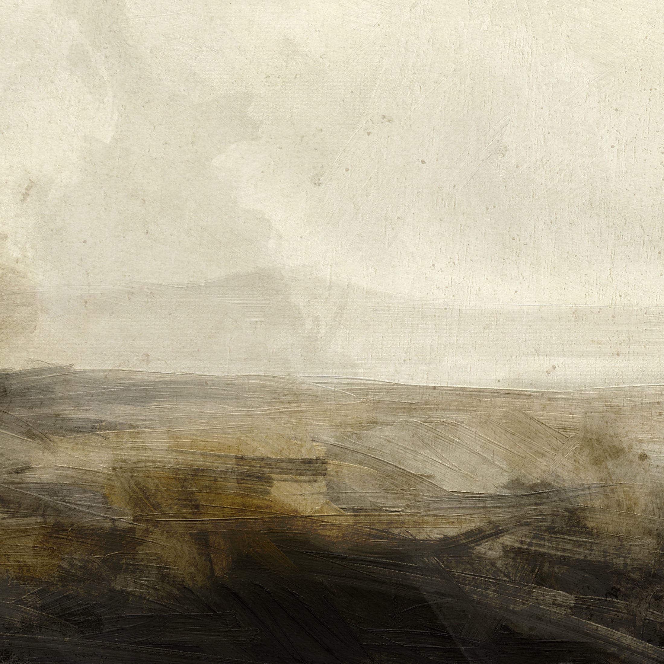 Abstract Landscape Art Print Neutral Color Modern Art - Etsy