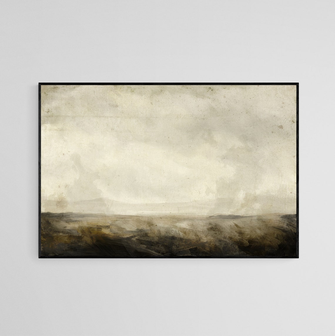 Abstract Landscape Art Print Neutral Color Modern Art - Etsy