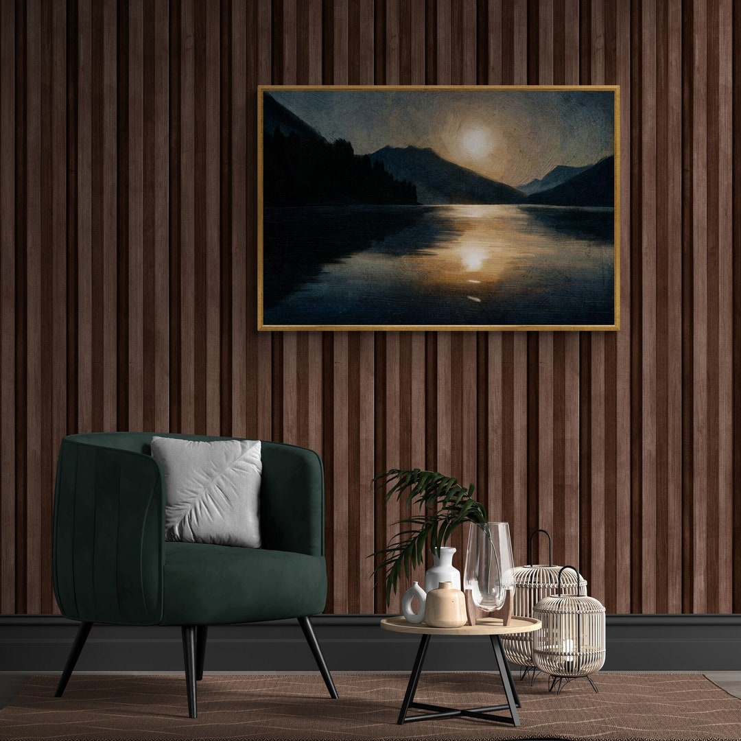 Mysterious Dark Art Abstract Landscape | Gothic Moody Abstract Art ...