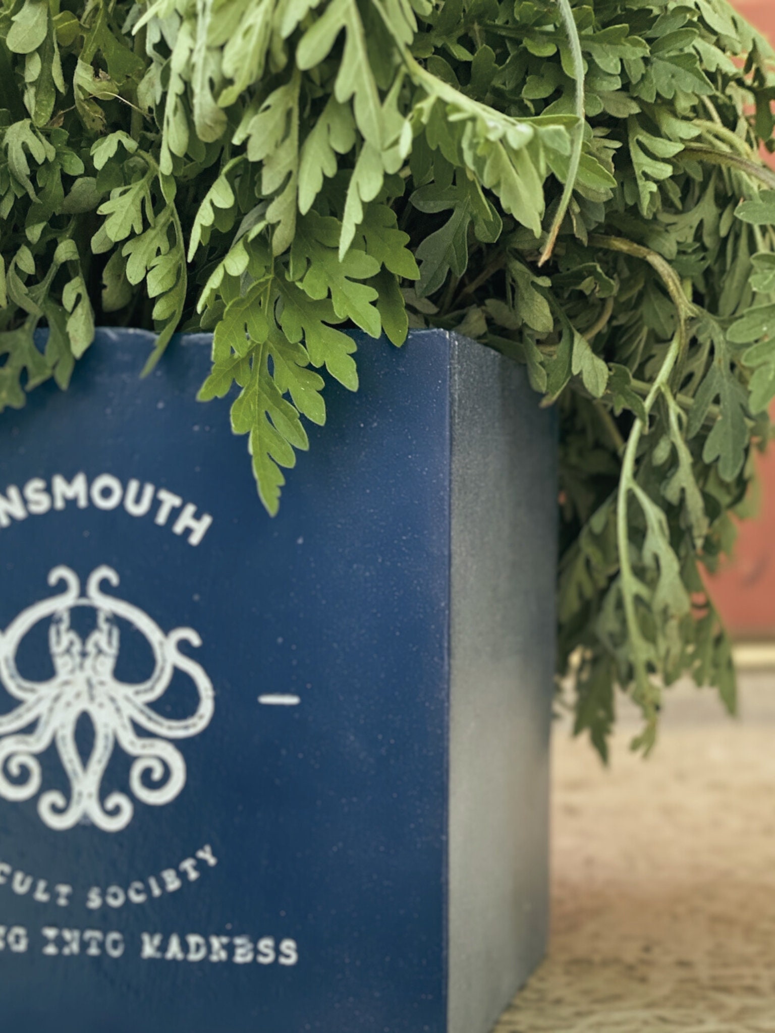 Custom Logo Plant Pot, Planter Box With Custom Logo or Custom Text ...