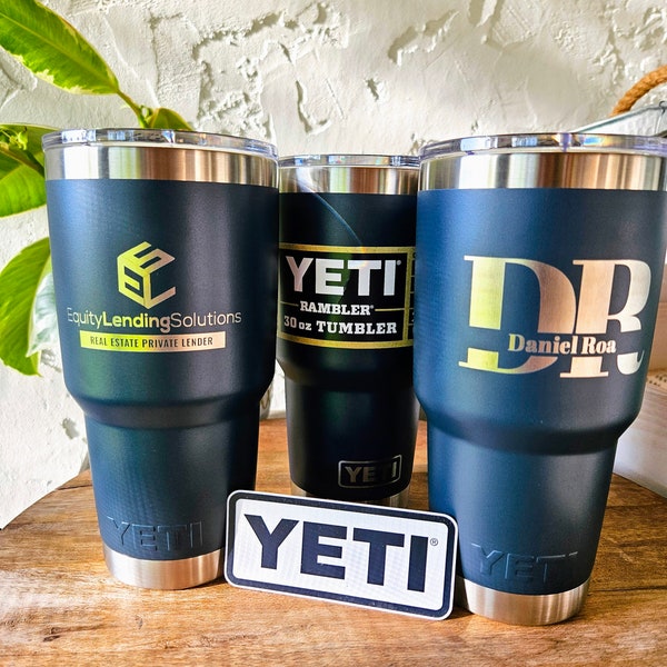 Custom Laser Engraved Yeti Cups - Etsy