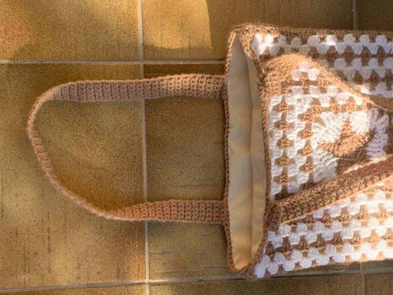 Crochet Star Granny Square Bag - Etsy