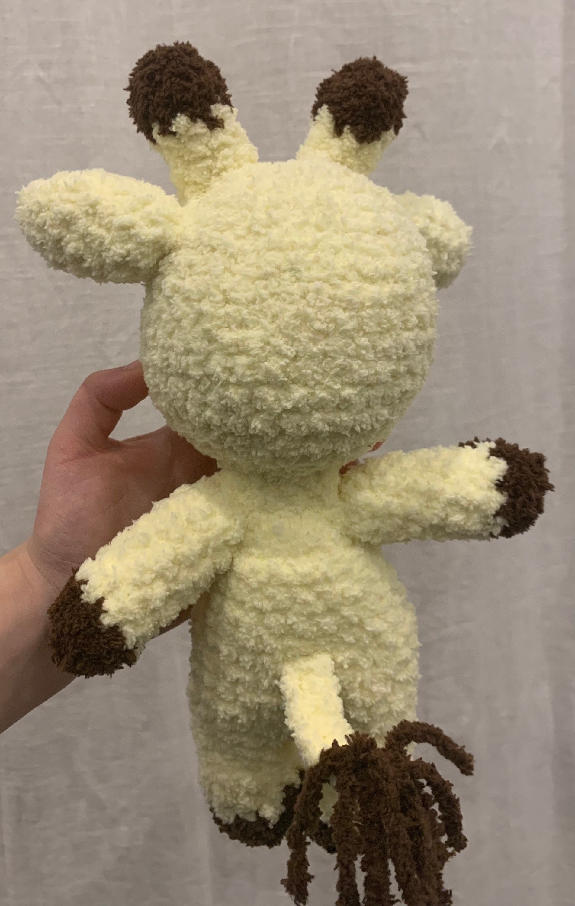 Fluffy Crochet Giraffe - Etsy