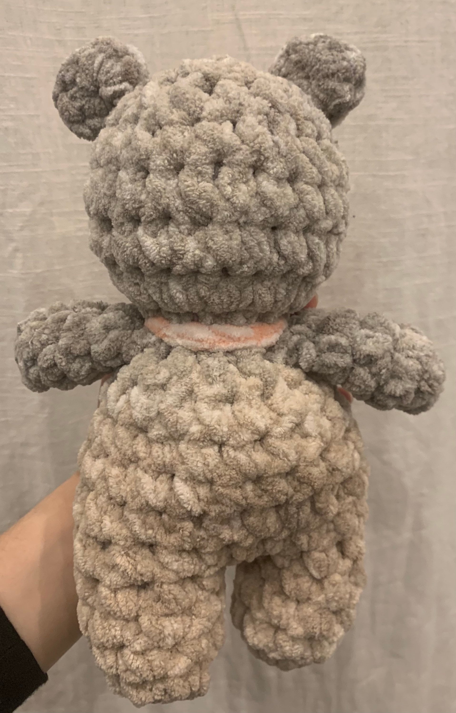 Crochet Fluffy Teddy Bear - Etsy