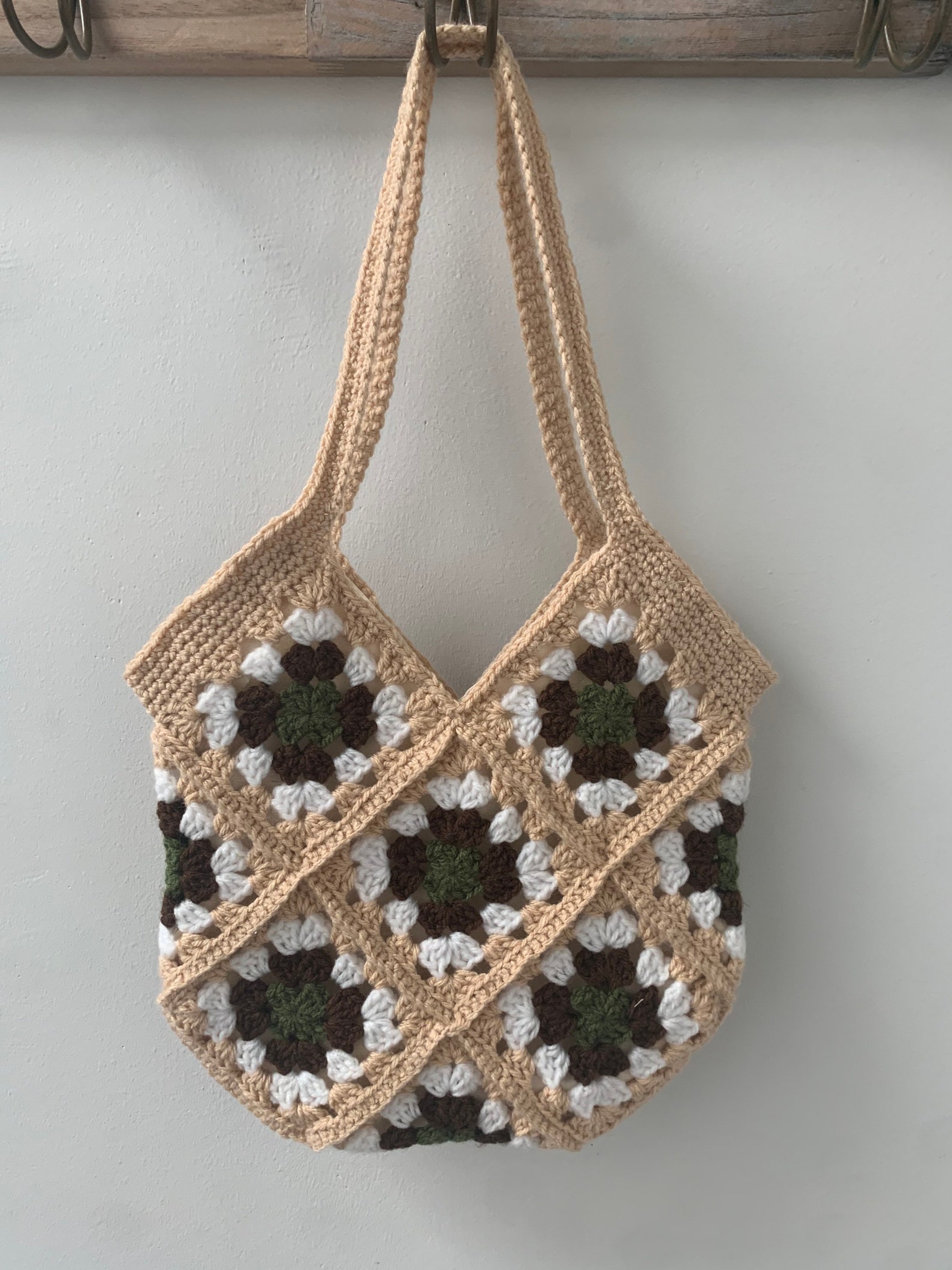 Crochet Granny Square Bag - Etsy
