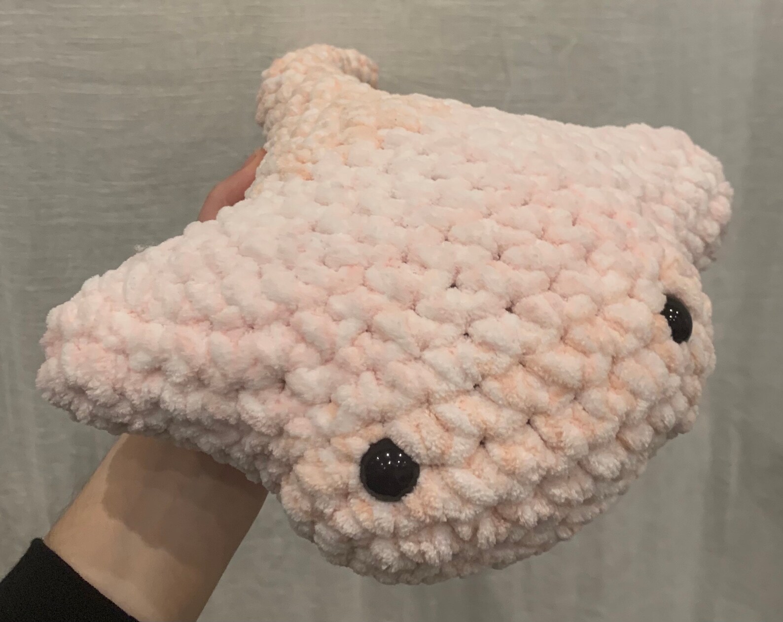 Fluffy Crochet Stingray - Etsy