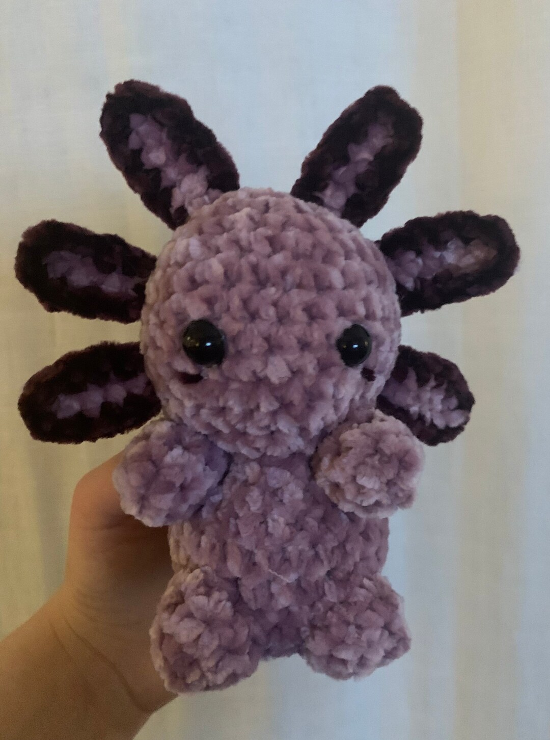 Crochet Axolotl Plushie - Etsy