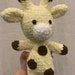 Fluffy Crochet Giraffe - Etsy