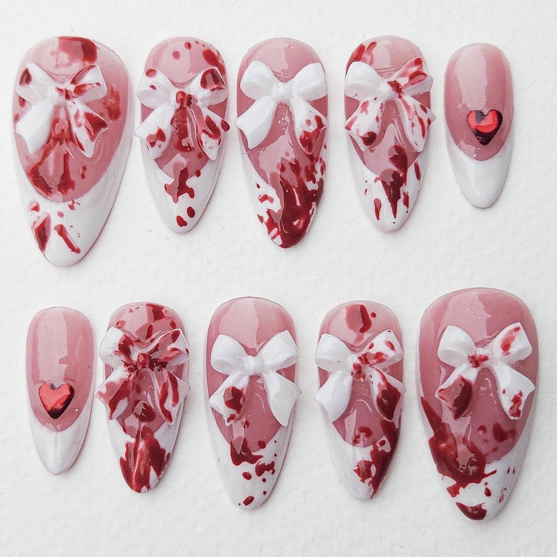 Bloody Nails - Etsy