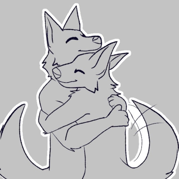 Telegram Furry Sticker Base - Etsy