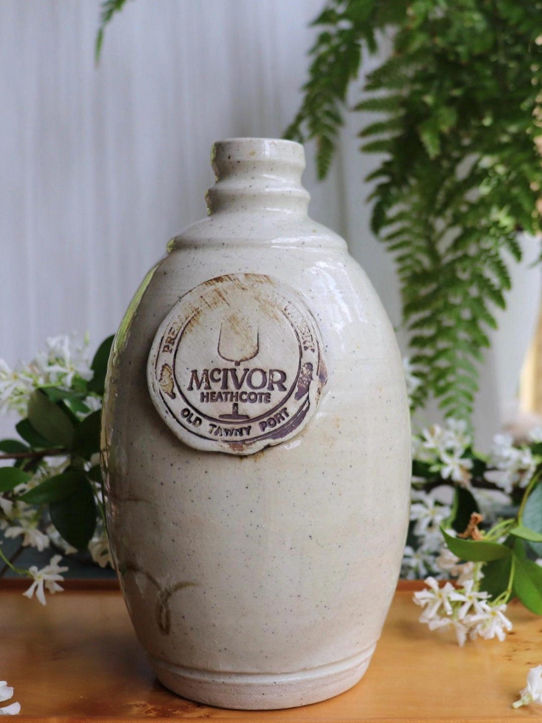 Vintage Ceramic Flagon: Mcivor Heathcote Old Tawny, Vintage Barware ...