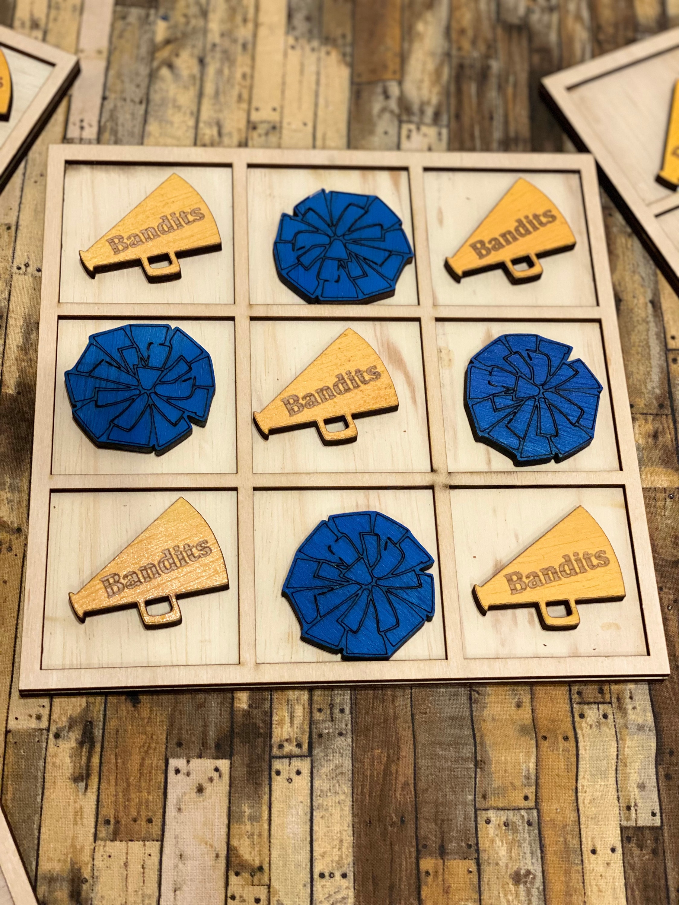 Personalized Tic Tac Toe Boards - Etsy