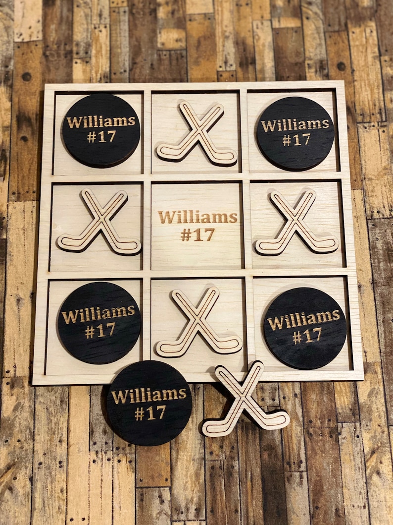 Personalized Tic Tac Toe Boards - Etsy