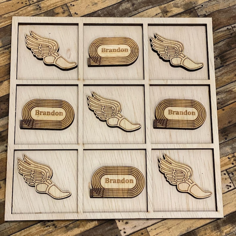 Personalized Tic Tac Toe Boards - Etsy