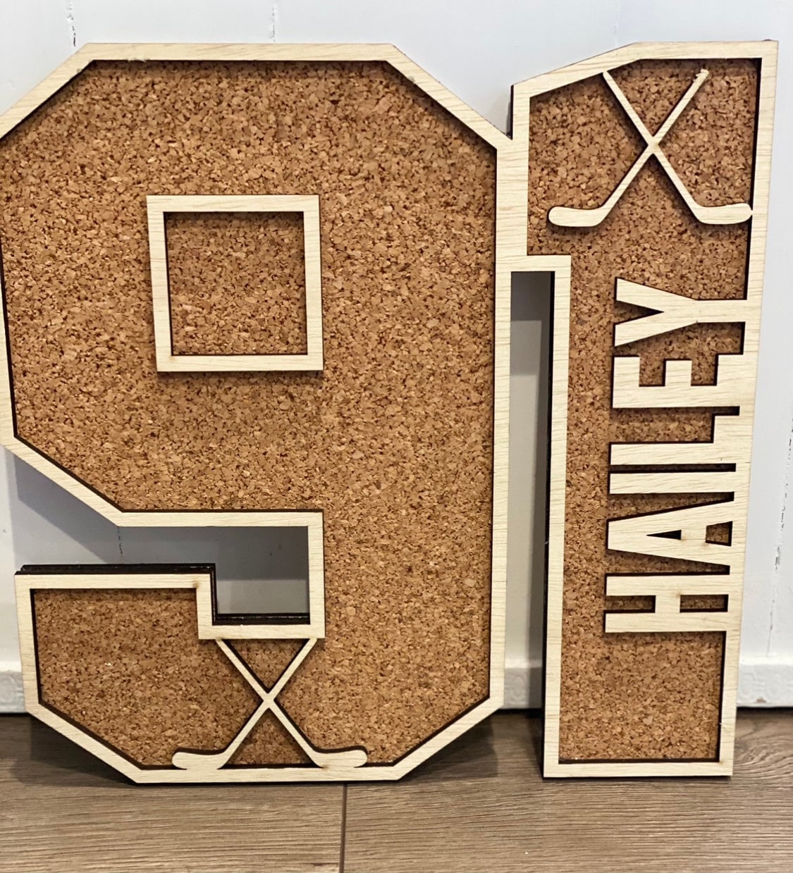 Hockey Pin Board 12x12 - Etsy